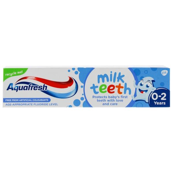 Aquafresh Milk Teeth Toothpaste 0-2 Years 50ml – Ferris Chemist