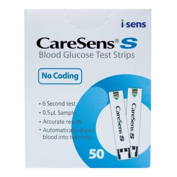 CareSens S 50 Blood Glucose Test Strips – Ferris Chemist